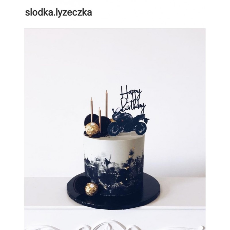 Topper z twoim motorem motocykl motor