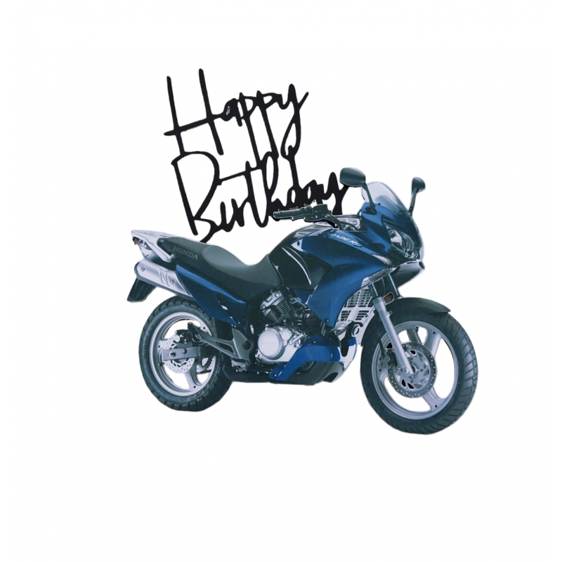 Topper z twoim motorem motocykl motor